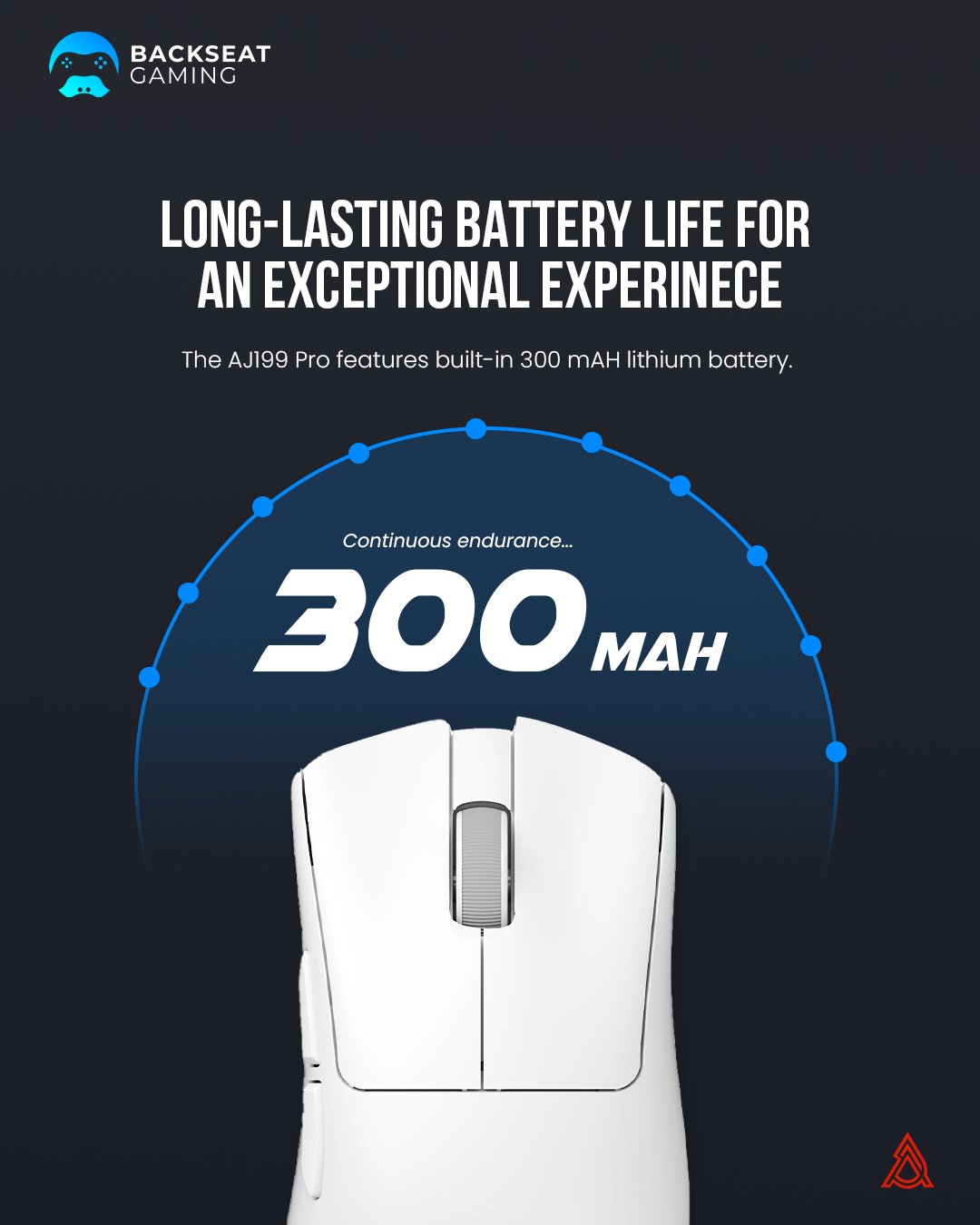 Ajazz AJ199 Pro Wireless Gaming Mouse