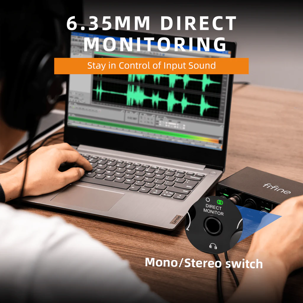 FIFINE AmpliTank Ampli3 Audio Interface