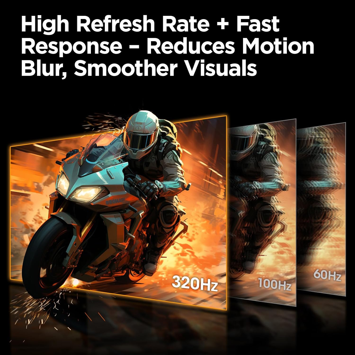 Koorui G2511E | 320Hz 24.5 Inch FHD Gaming Monitor