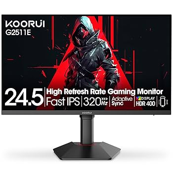 Koorui G2511E | 320Hz 24.5 Inch FHD Gaming Monitor
