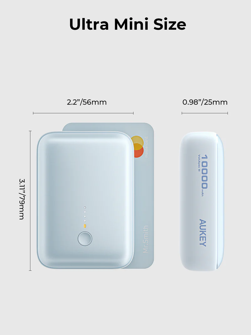 AUKEY Spark Mini 10000 Compact Fast Charging Power Bank