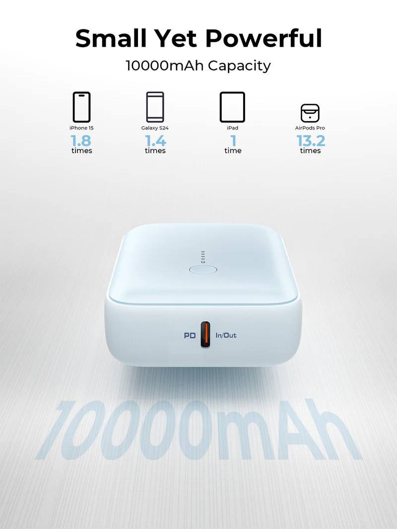 AUKEY Spark Mini 10000 Compact Fast Charging Power Bank